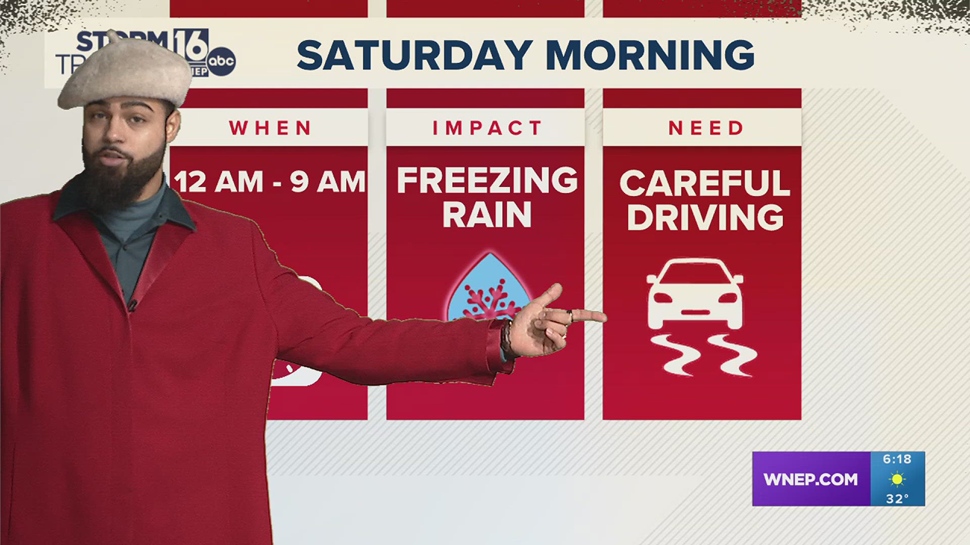 6PM Update: Weather Impact Alert in effect Saturday morning as a result ...