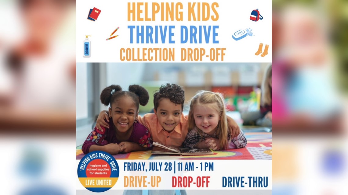 United Way of Wyoming Valley hosting 'Thrive Drive' | wnep.com