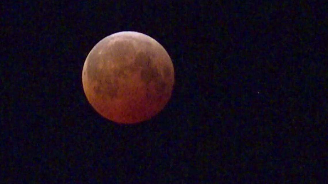 Viewers captured some great images of Friday morning's lunar eclipse ...