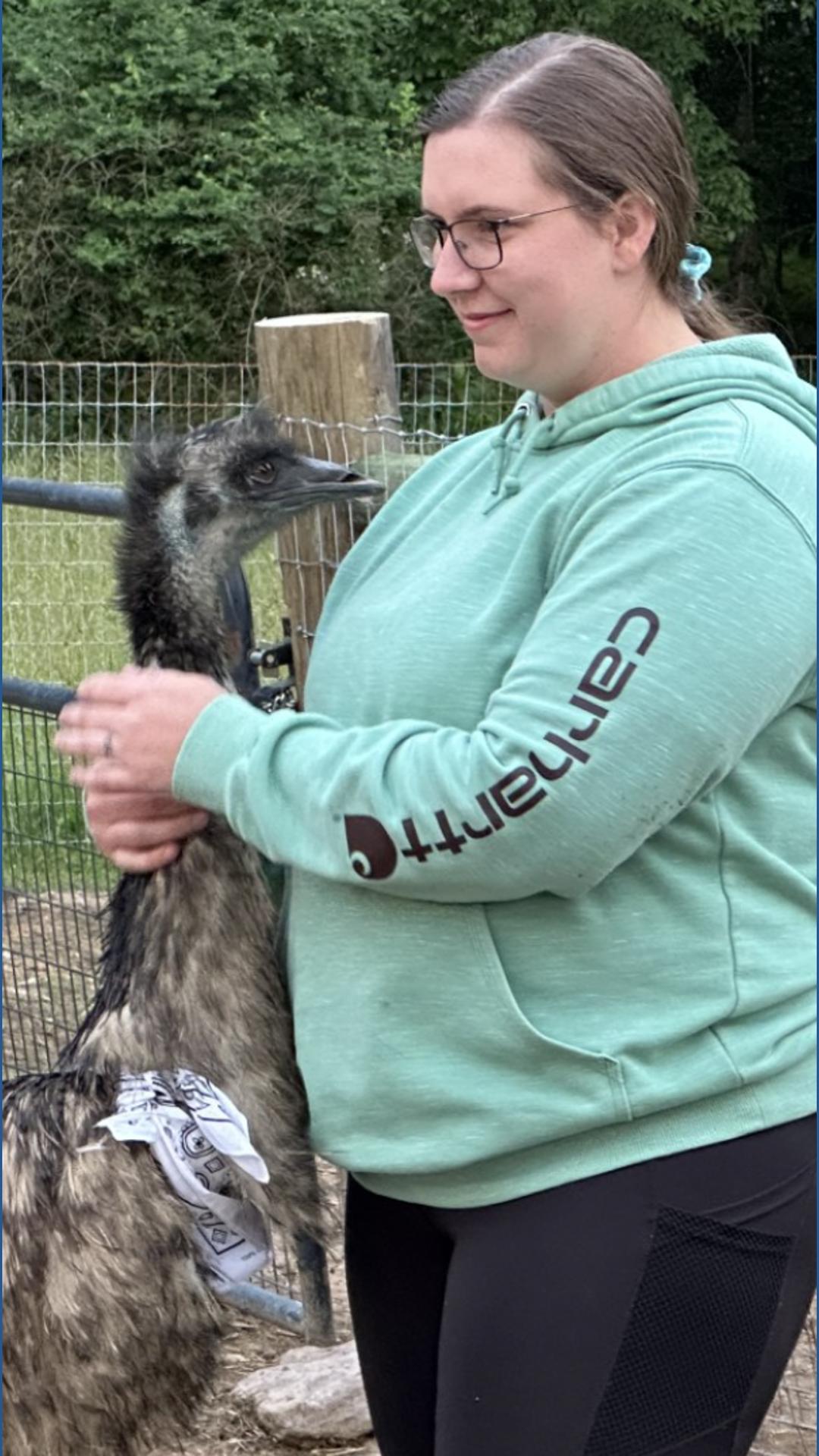 Emu Raptor Yoga debuts at Buttinhead Farms | wnep.com