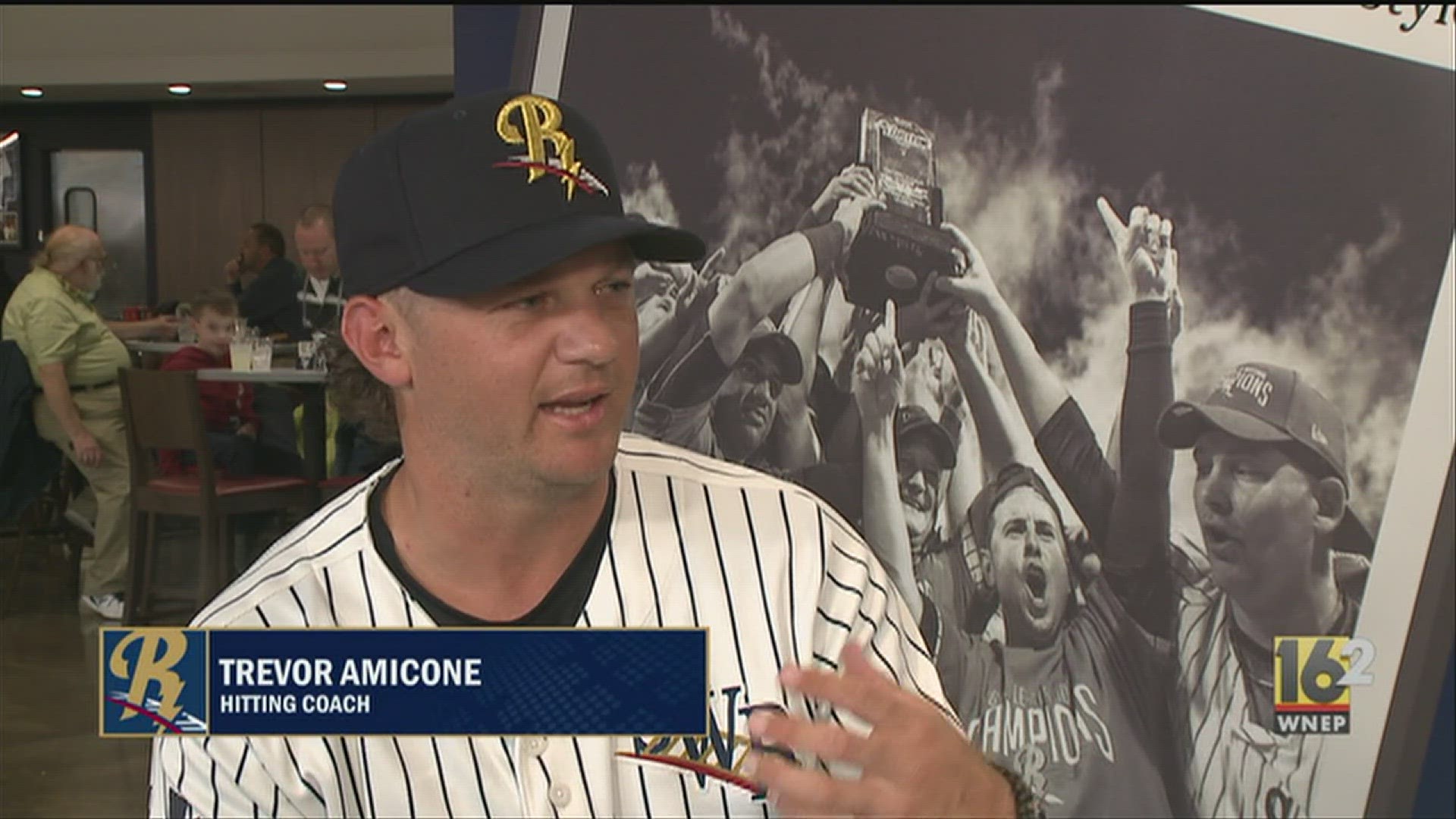 Meet The RailRiders: Trevor Amicone SWB Hitting Coach | wnep.com