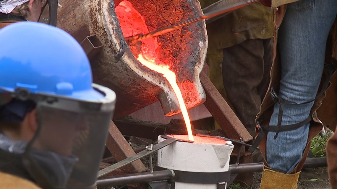 Pouring Iron in Pittston | wnep.com