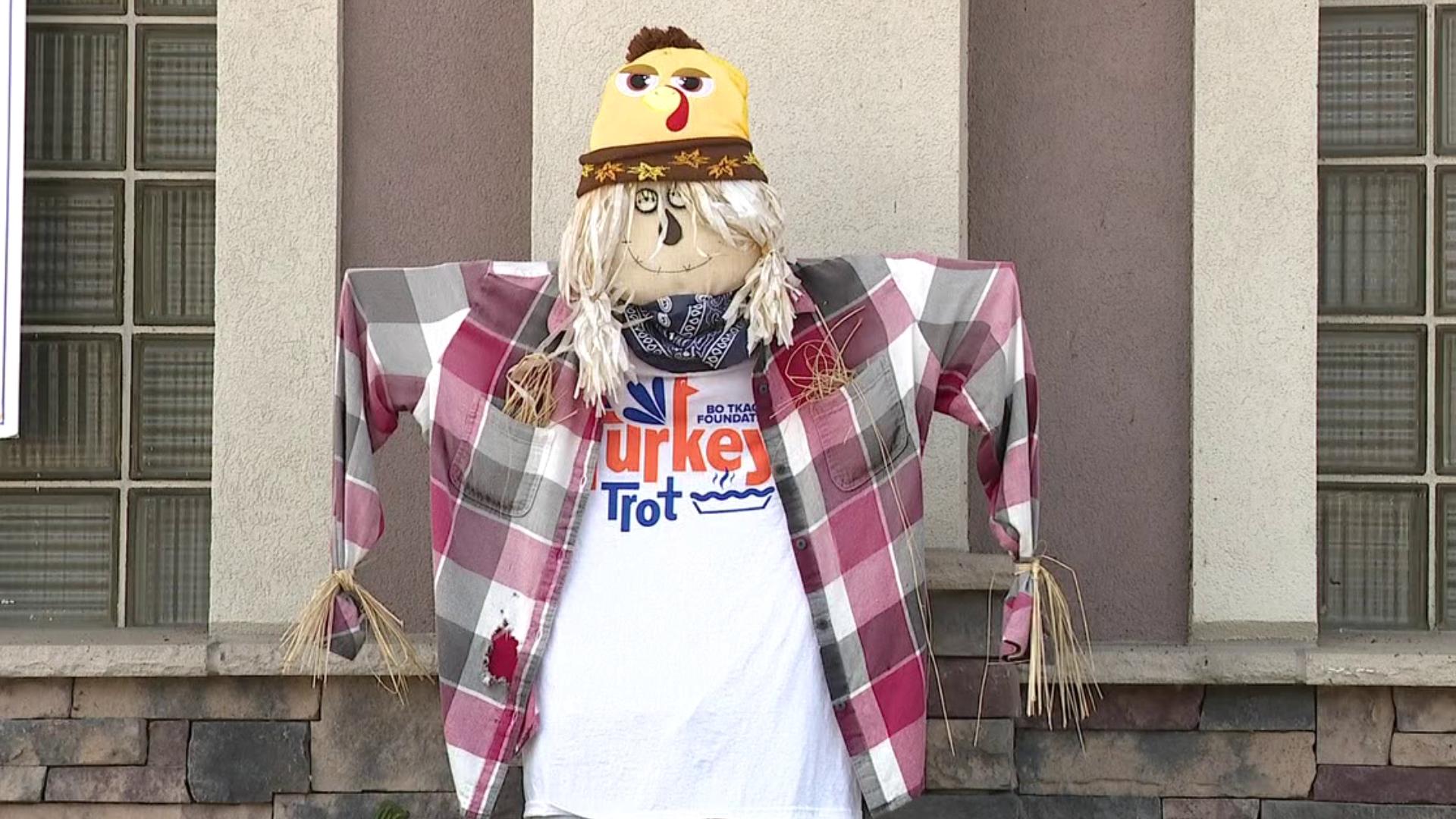 Palmerton's festive fall scarecrows delight Delaware Ave | wnep.com