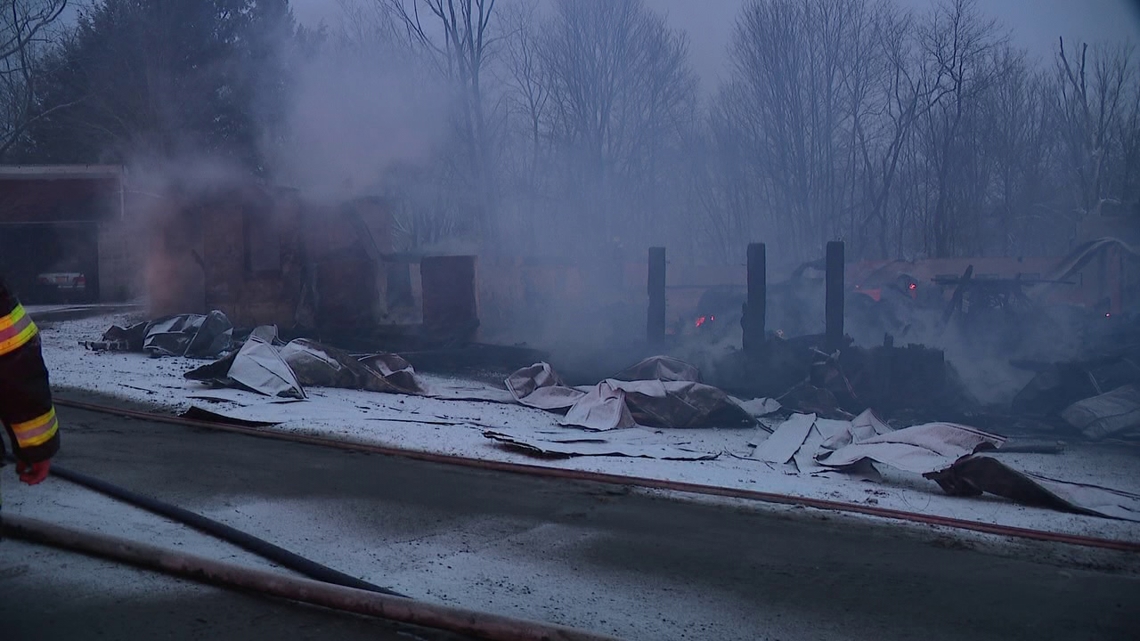 Flames destroy barn in Luzerne County | wnep.com