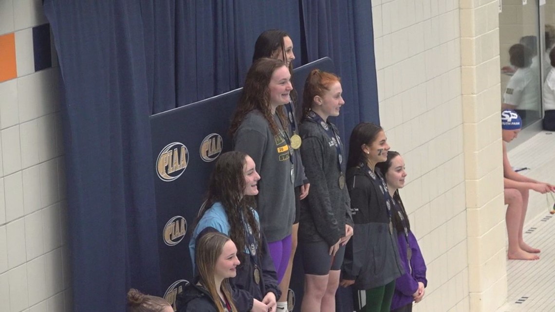 Locals Medal at PIAA Class 2A Girls State Swim Meet | wnep.com