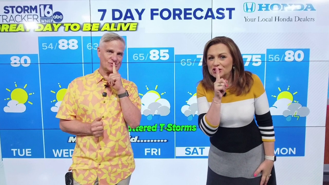 Joe Snedeker's 'Top Secret Forecast' for June 4, 2025 | wnep.com