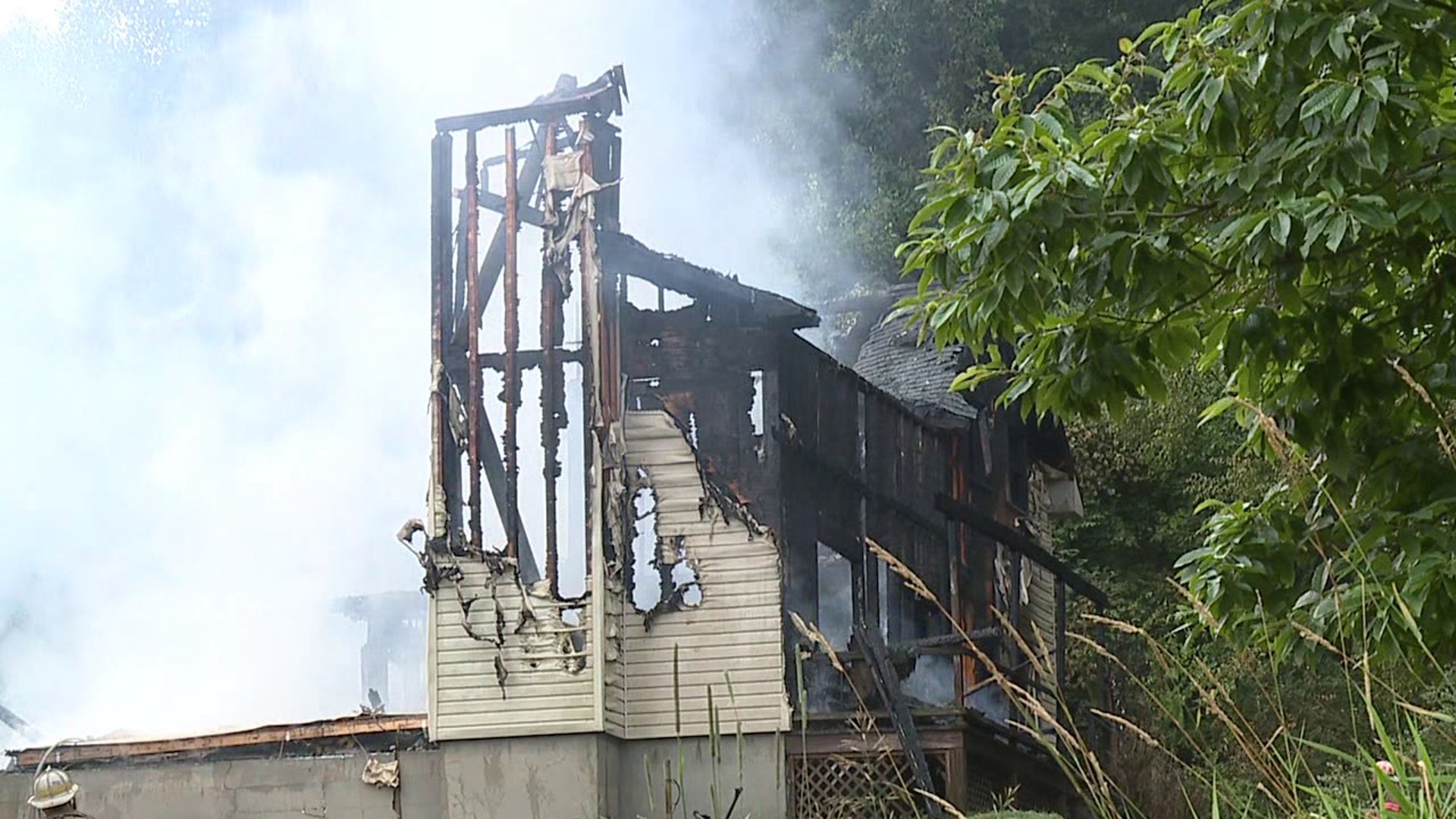 Fire destroys home in Wyoming County | wnep.com