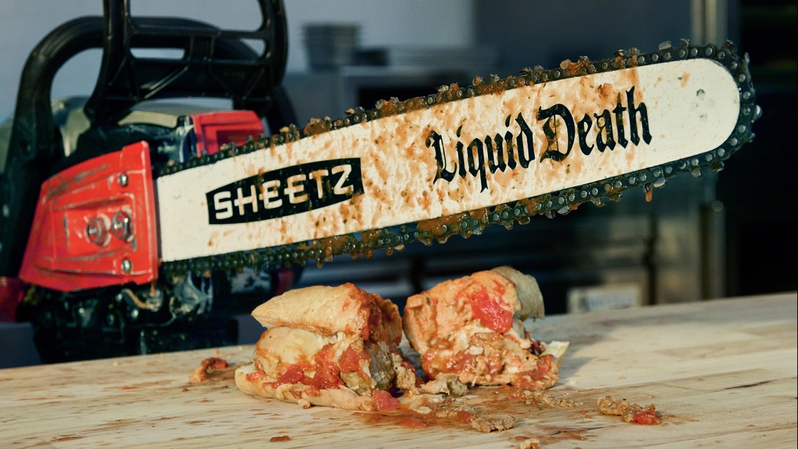 Chainsaw-sliced sandwiches make debut with Sheetz and Liquid Death ...