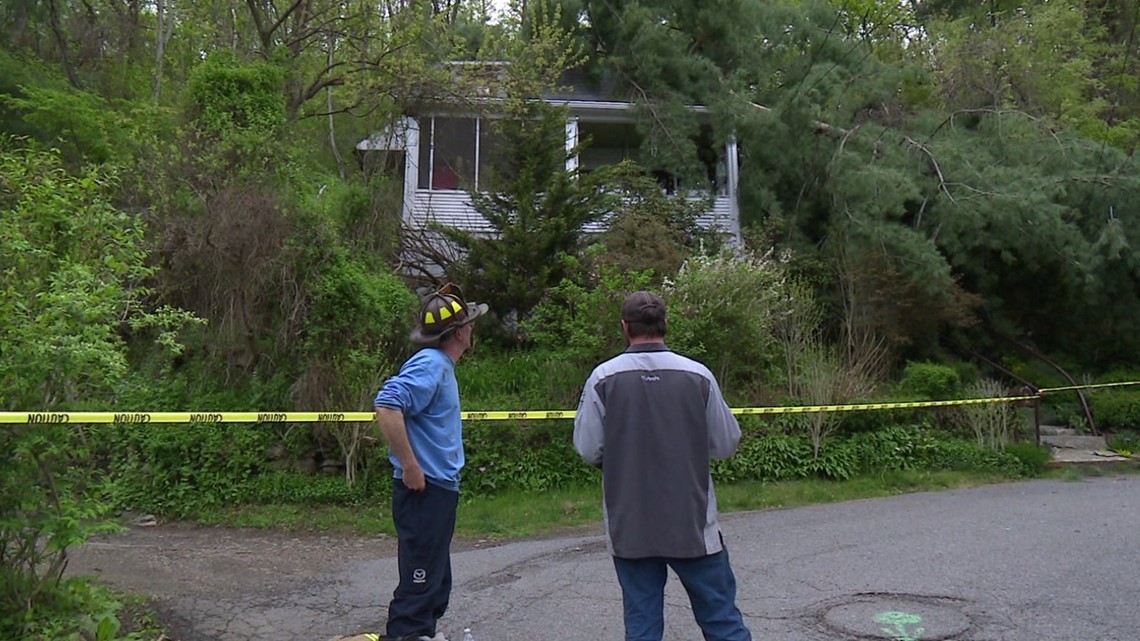 Two People Forced From Home After Tree Collapse | wnep.com