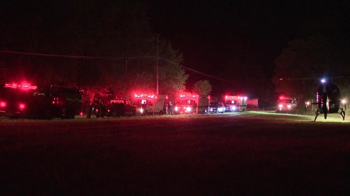 12 sent to hospital after passenger van crashes near Camp SCHI in Wayne ...