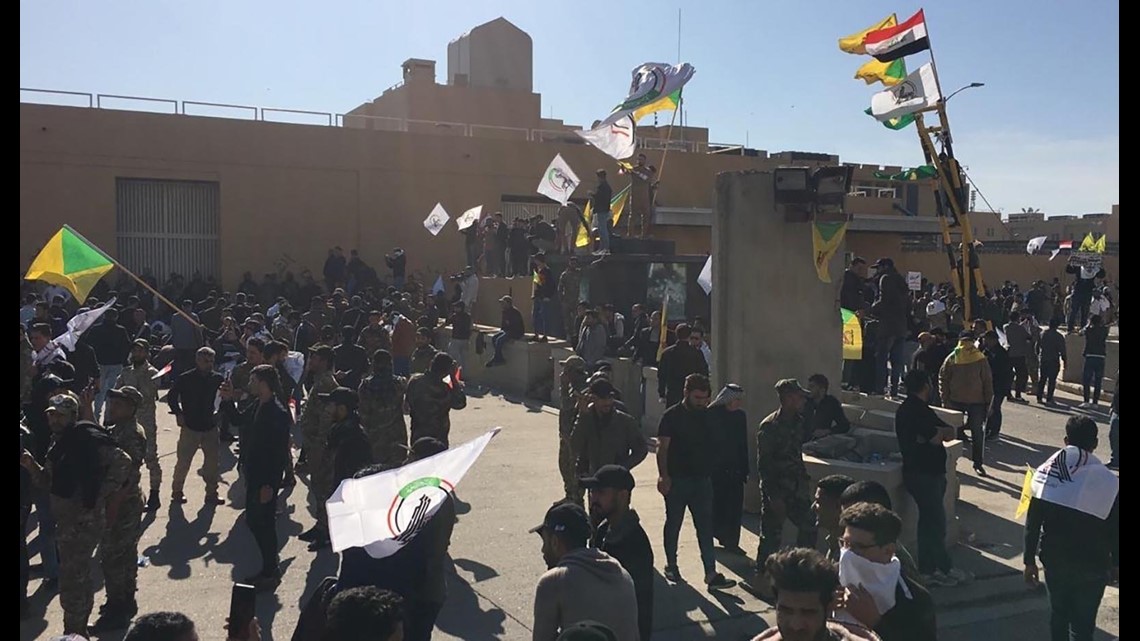 Protesters Attack U.S. Embassy in Baghdad After Airstrikes | wnep.com