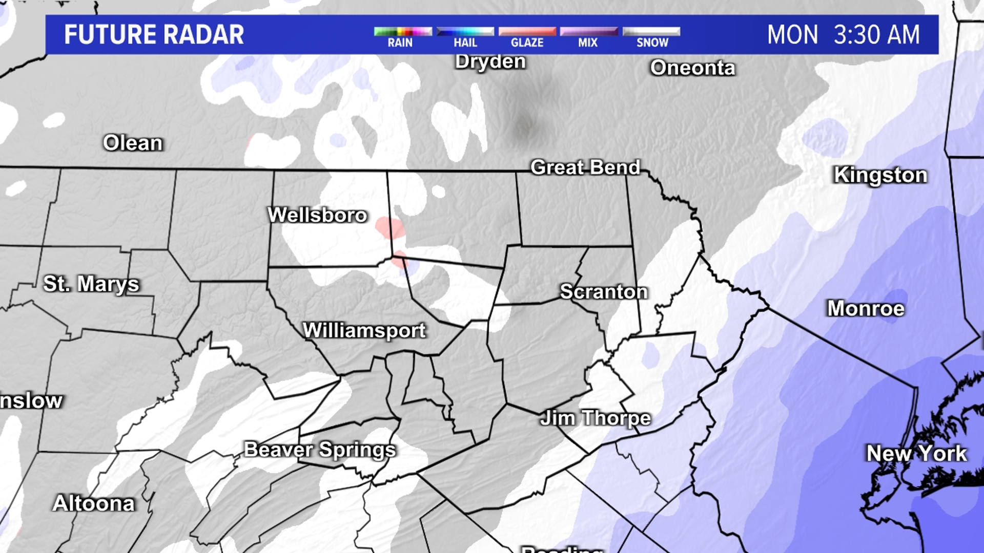 Nor'easter brings blizzard-like conditions | Weather Impact Alert ...