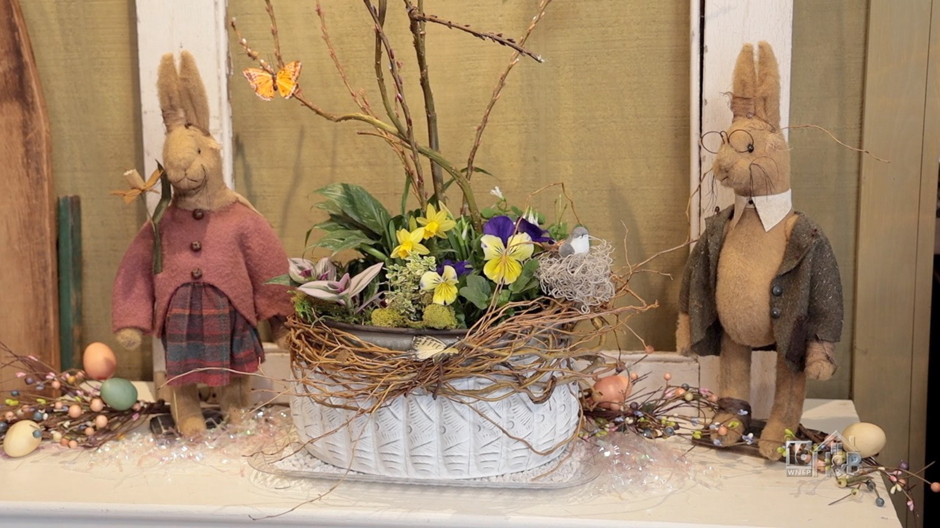 DIY decorative willow Easter planter | wnep.com