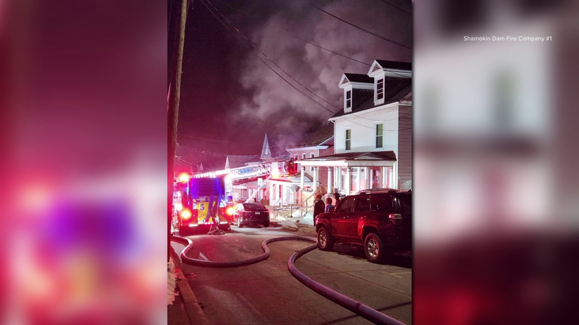Firefighters injured battling fire in Northumberland County | wnep.com