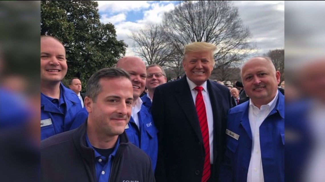 Schott Employees Witness History in Washington | wnep.com