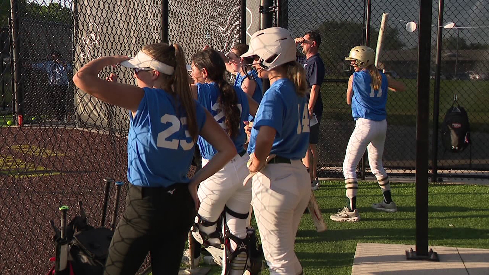 Softball still continues through searing heat at Lake-Lehman High ...