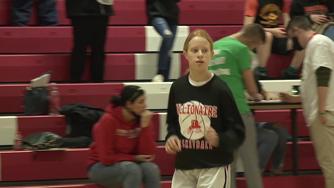 Green socks were worn in support of Maddy Fausnaught | wnep.com