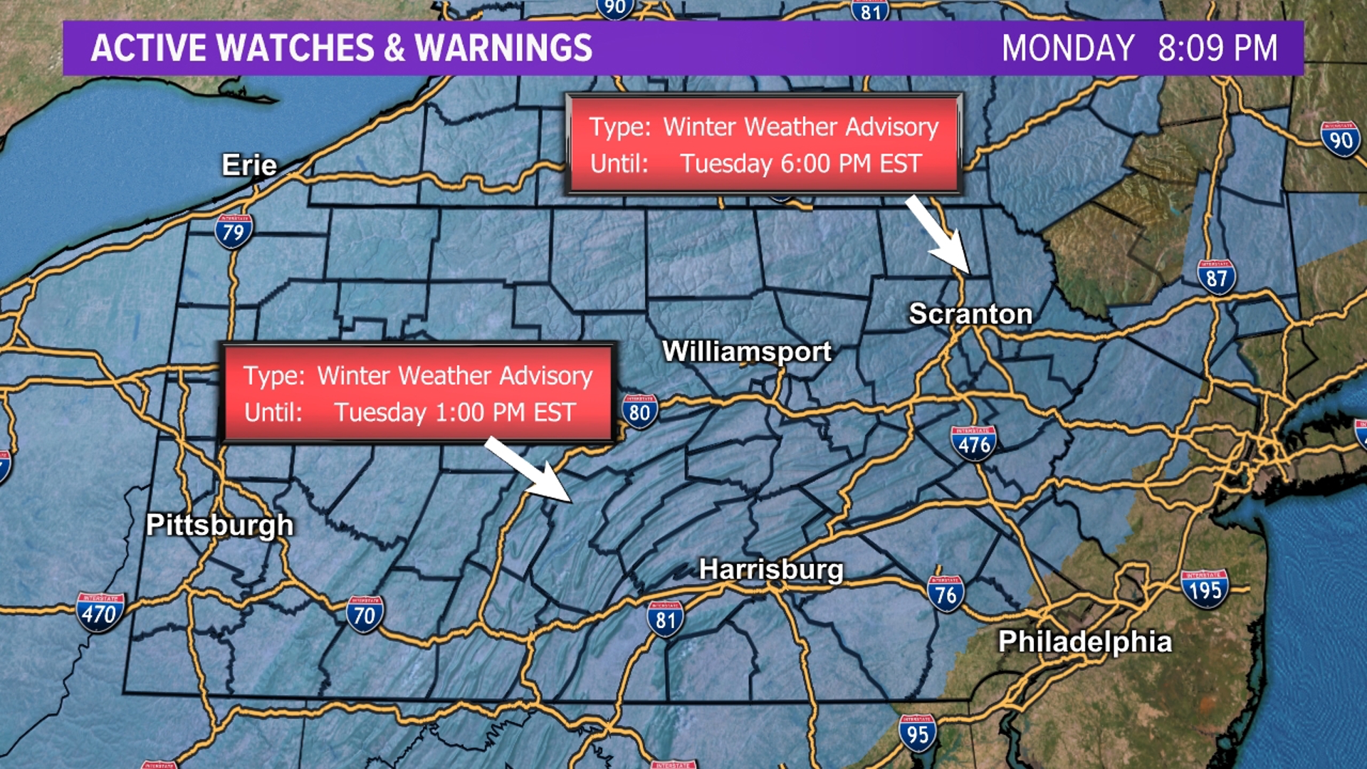 First Winter Storm Incoming | Weather Impact Alert | wnep.com