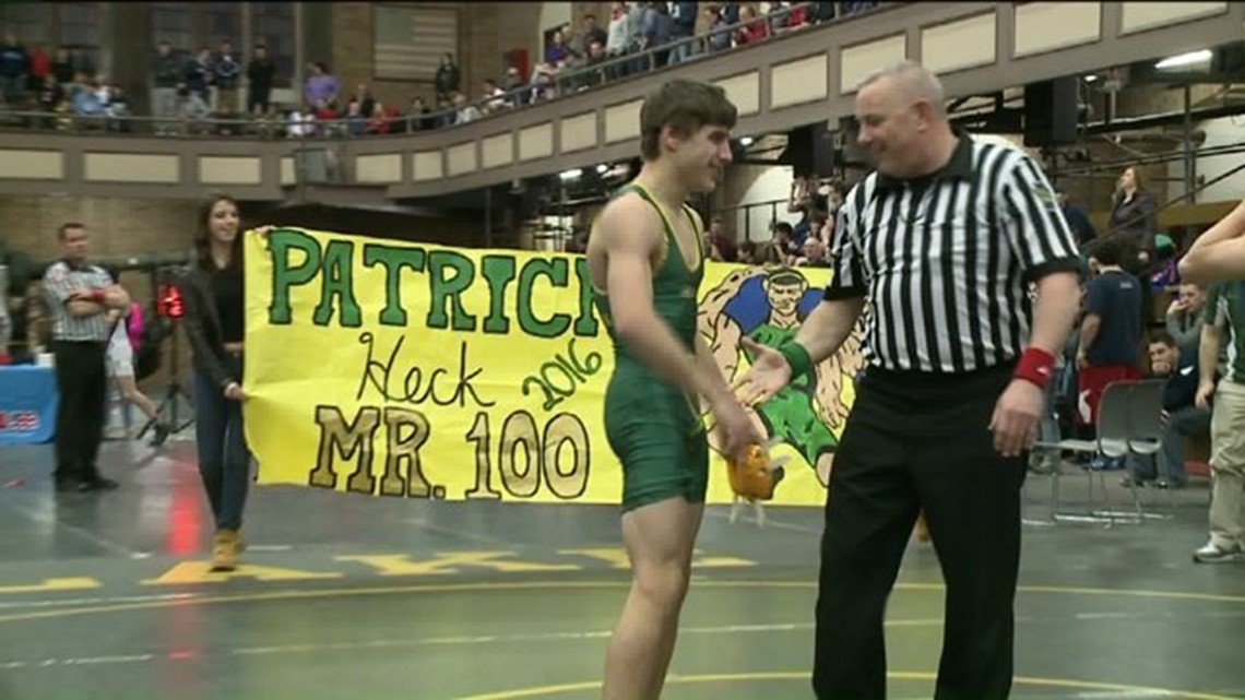 Wyoming Area wrestler Patrick Heck | wnep.com