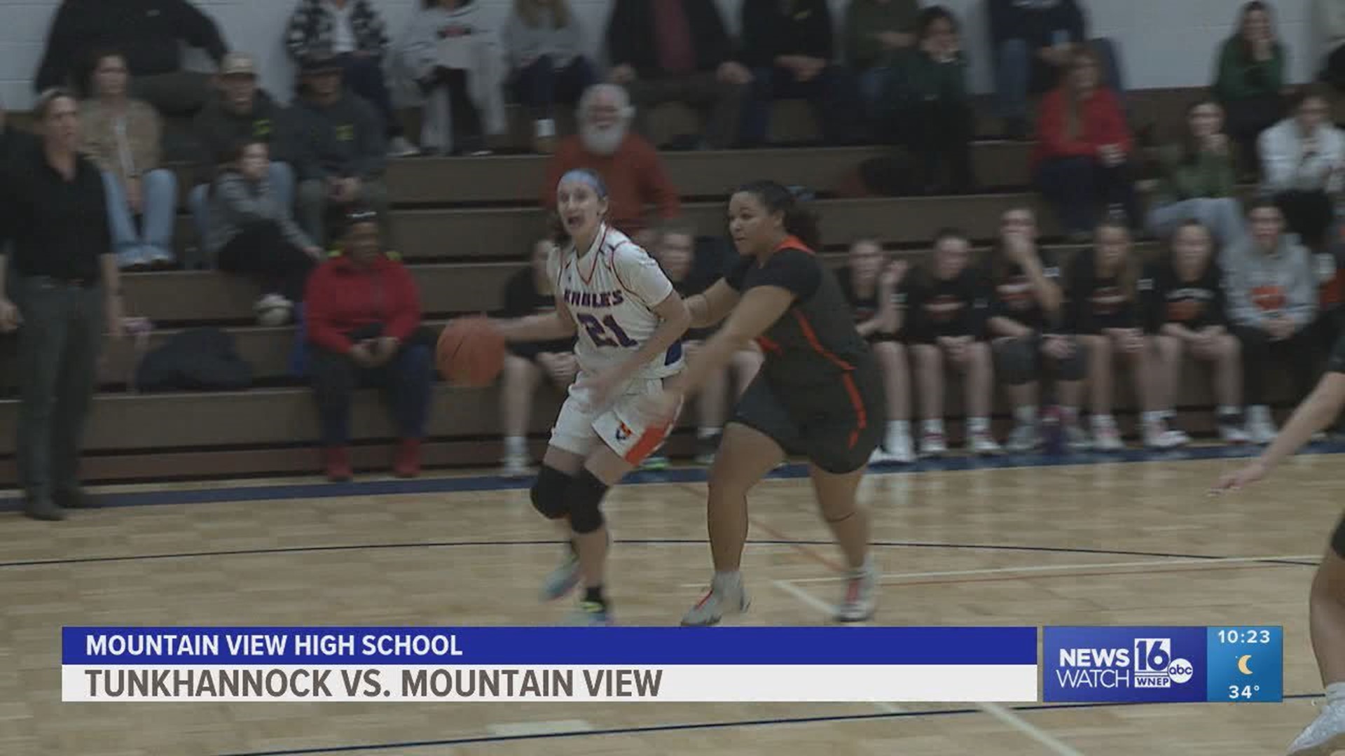 Mountain View Girls Crush Tunkhannock 50-18 | wnep.com