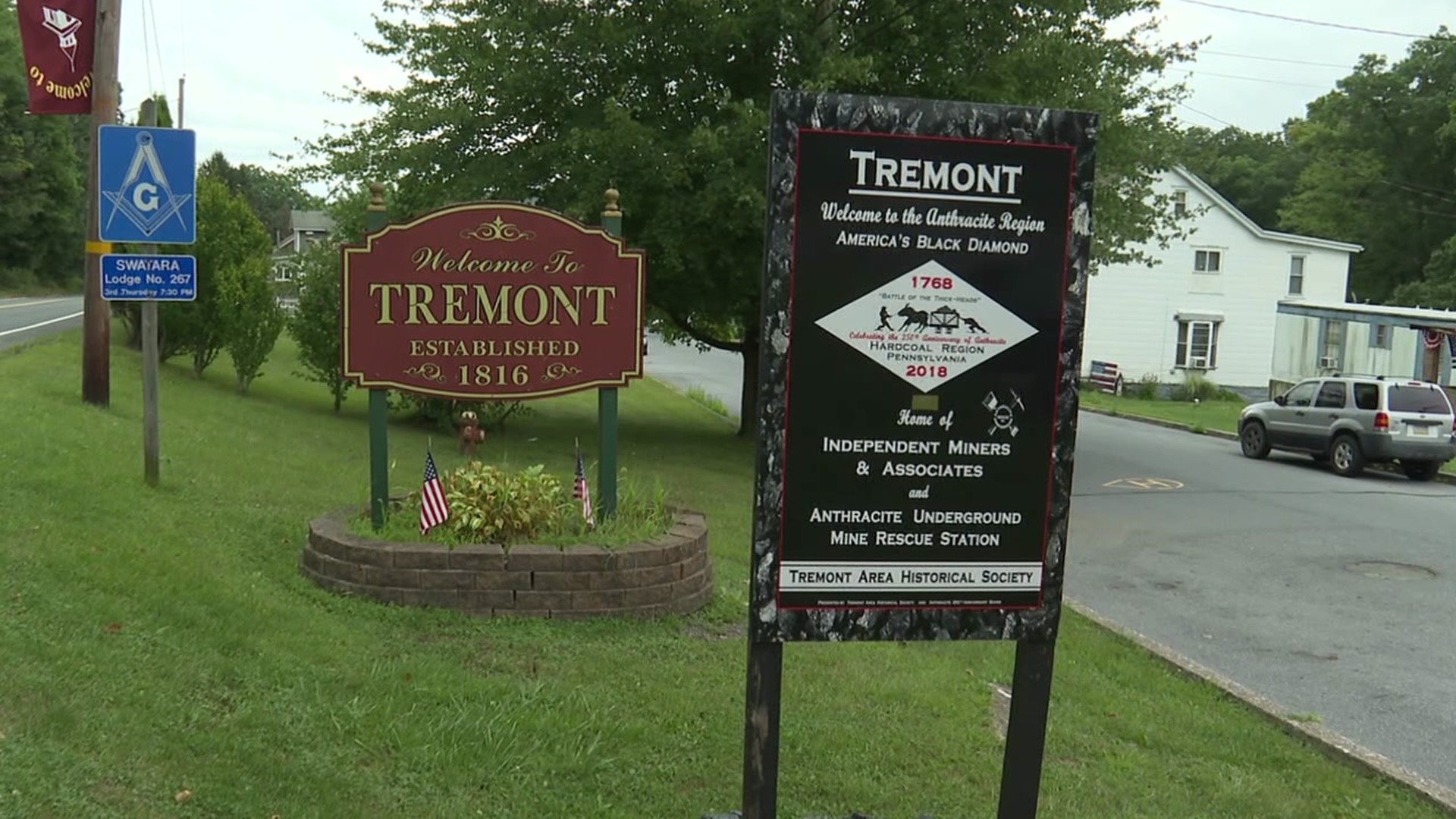 Sign stolen, then returned in Schuylkill County | wnep.com