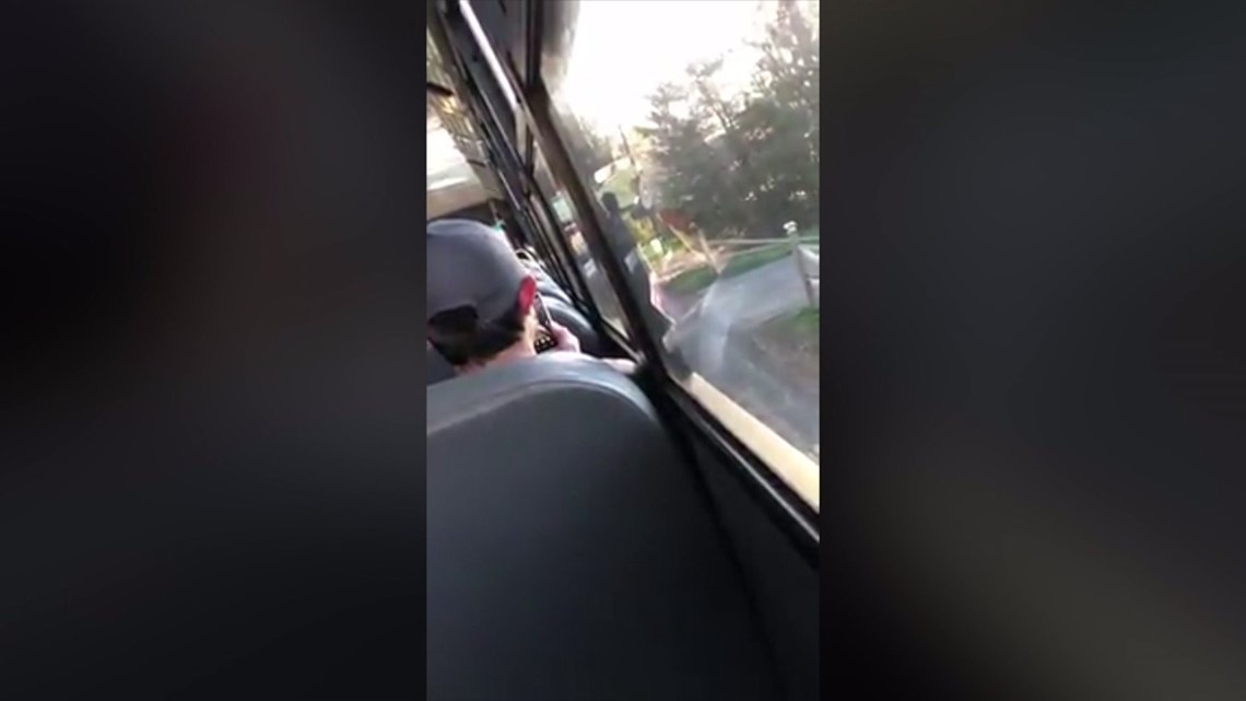 School Bus Driver Caught on Camera Yelling, Swearing at Student She Refuses to Let on Bus | wnep.com