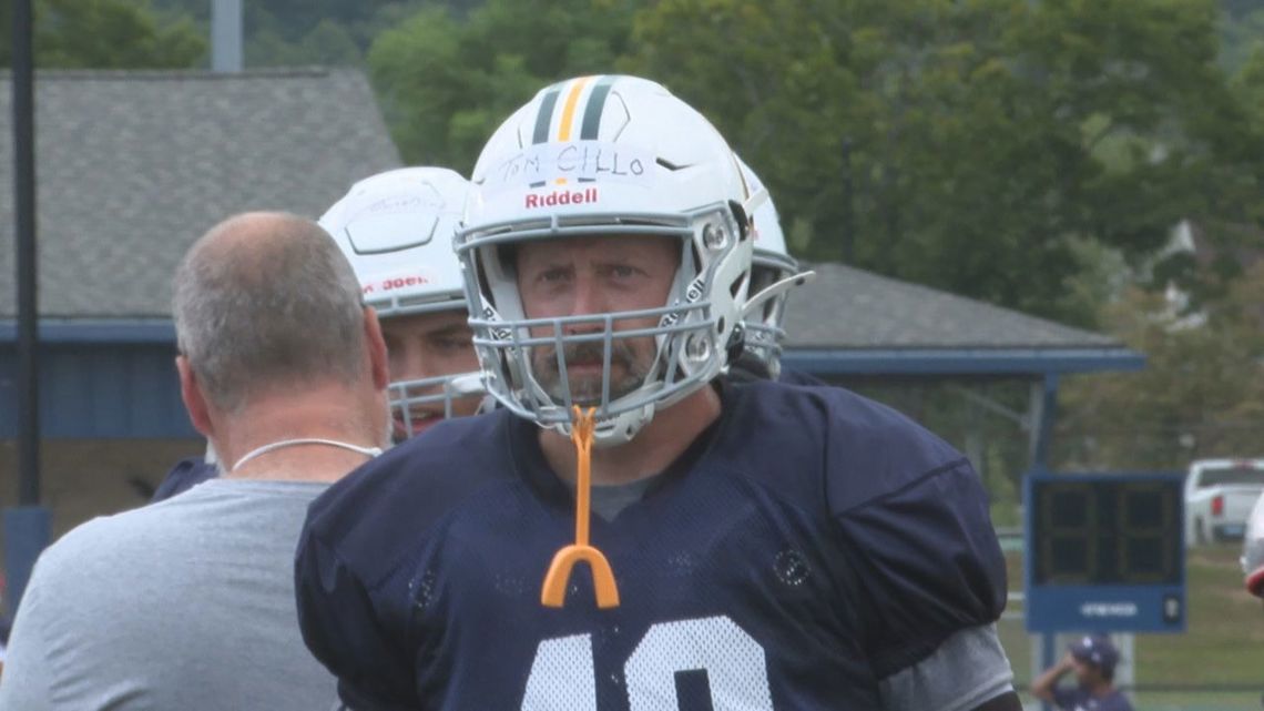 58-year-old Tom Cillo chases his football dreams at Lycoming College ...