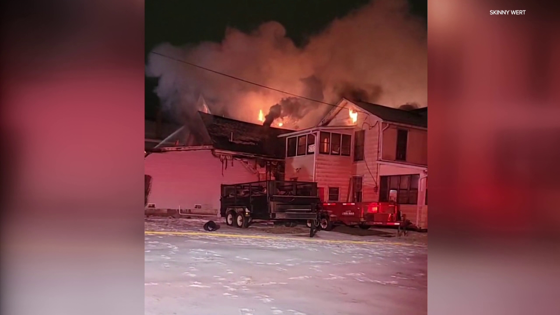 Fire in Clinton County leaves woman dead and three homes destroyed ...