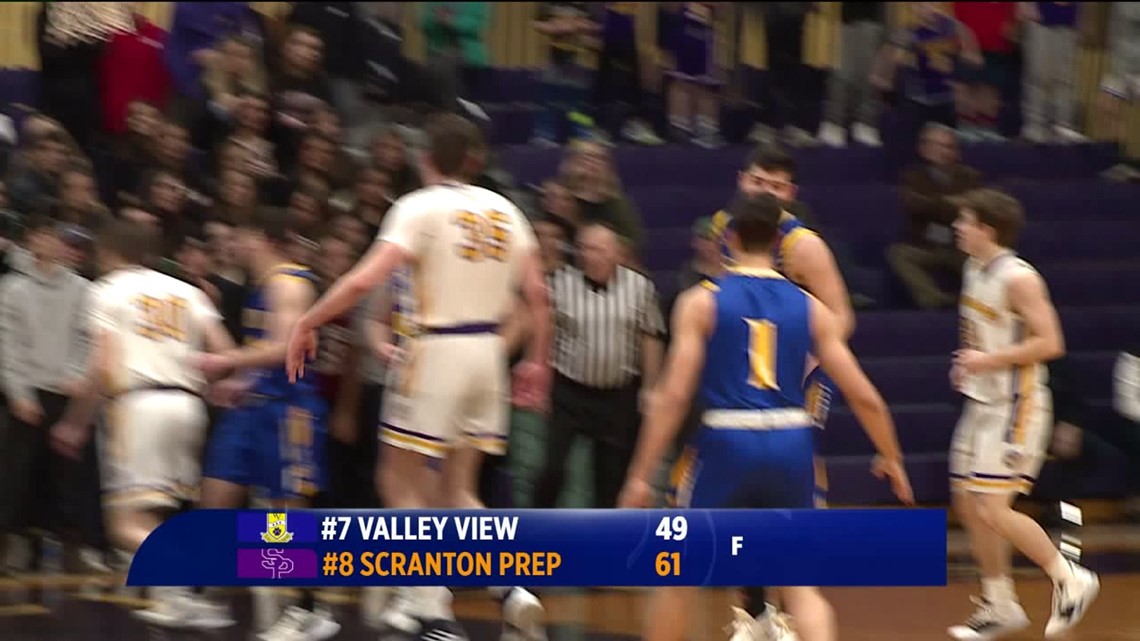 #7 Valley View @ #8 Scranton Prep boys basketball | wnep.com