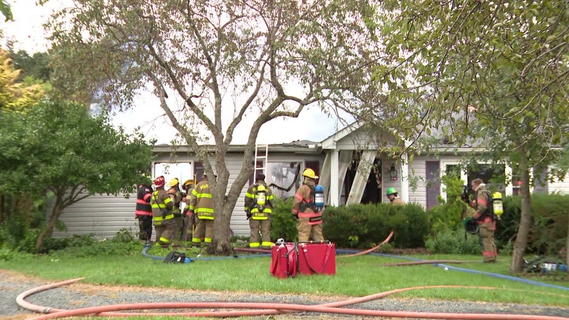 Polk Township home destroyed by flames | wnep.com