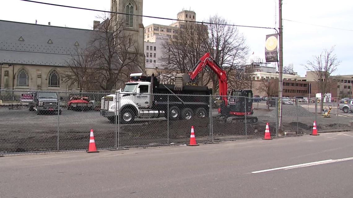 Construction taking place for pocket park in Scranton | wnep.com