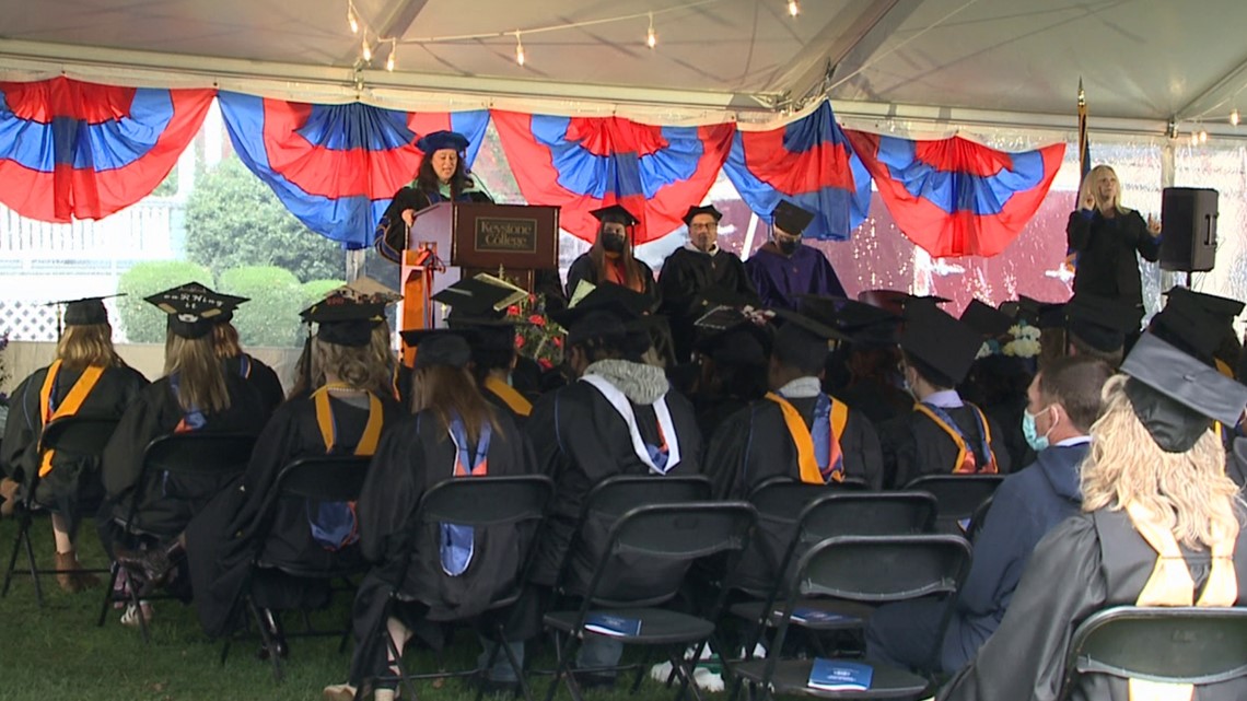 Keystone's Class of 2020 returns to campus for delayed graduation ...