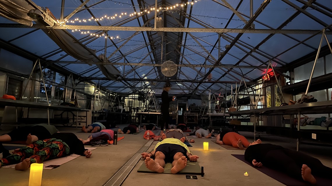 Scranton Greehouse Project channeling good vibes with yoga | wnep.com