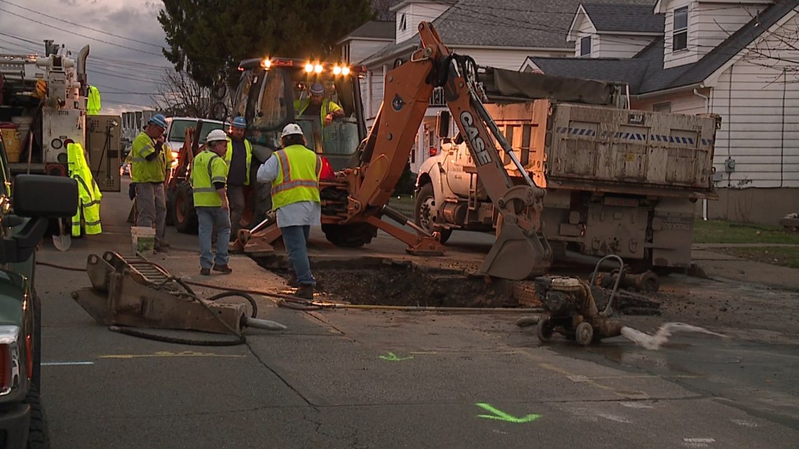 Workers Hit Gas Line in Taylor | wnep.com