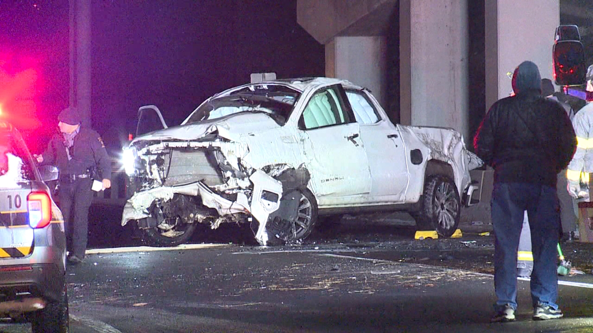 Wild ride after truck loses control on Interstate 81 in Lackawanna ...