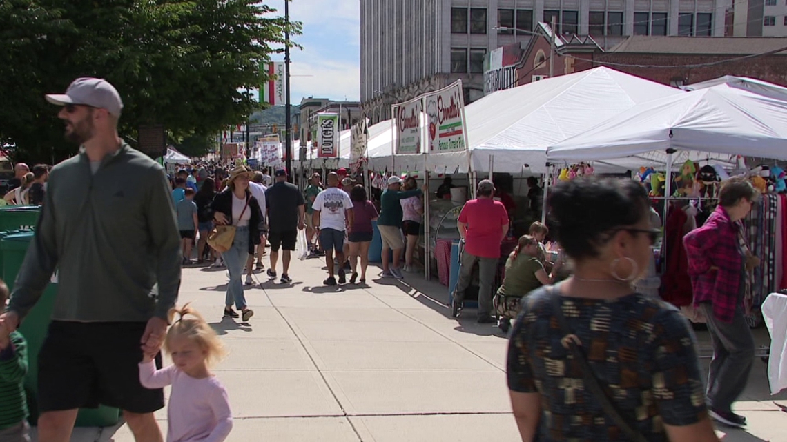 Delicacies delight on final day of La festa Italiana | wnep.com