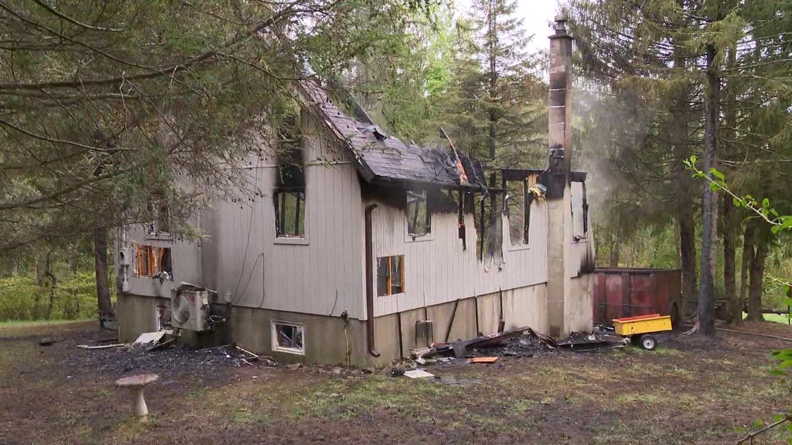 Fire guts vacant home in Carbon County | wnep.com