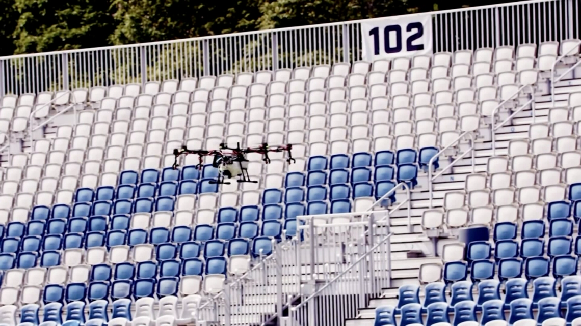 Pennsylvania company creates drone that can sanitize entire stadiums in ...