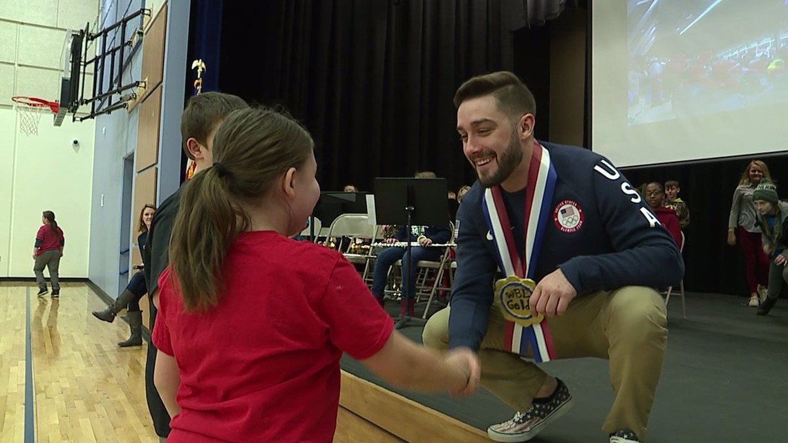 Athlete from Berwick Receives Olympian Welcome Home | wnep.com