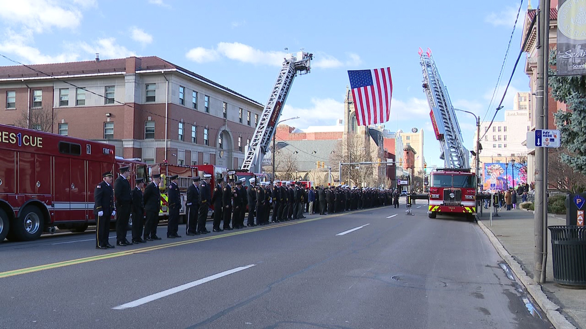 Hundreds gather for final farewell for Lt. Hopkins | wnep.com