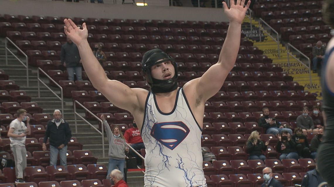 Schon Wins His 2nd State Wrestling Title With The 5-3 OT Victory Over ...