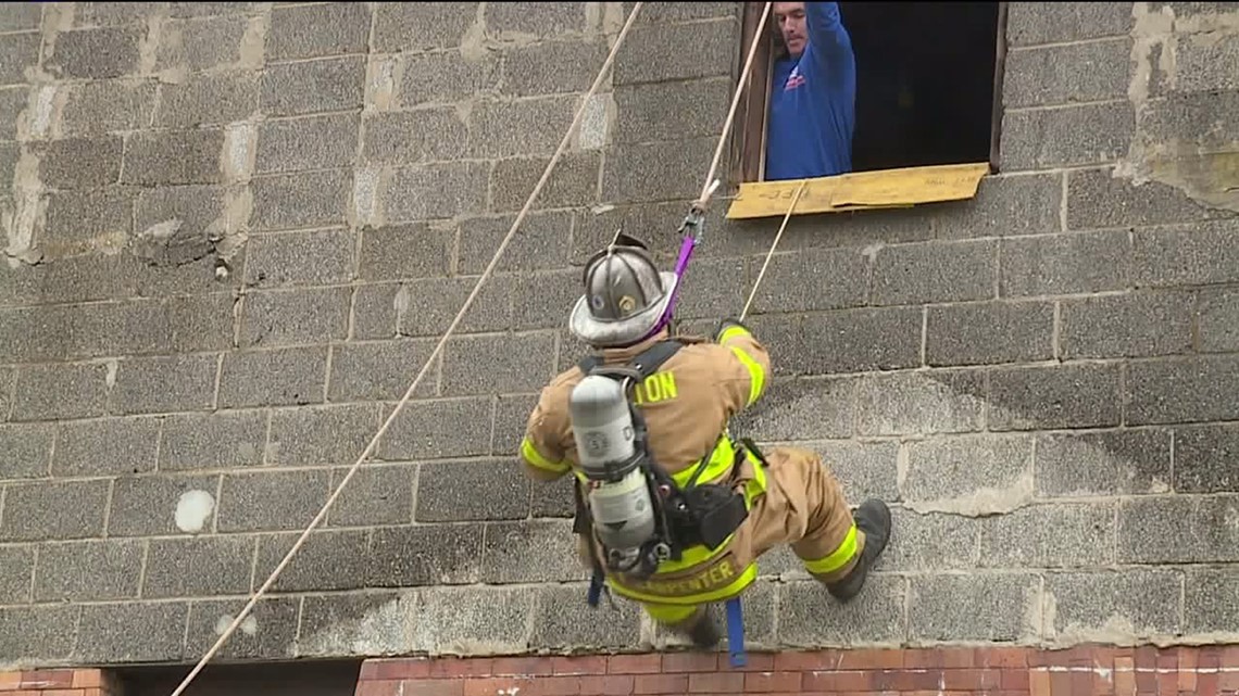 Fire Department Demonstrates Life Saving Training Exercises | wnep.com