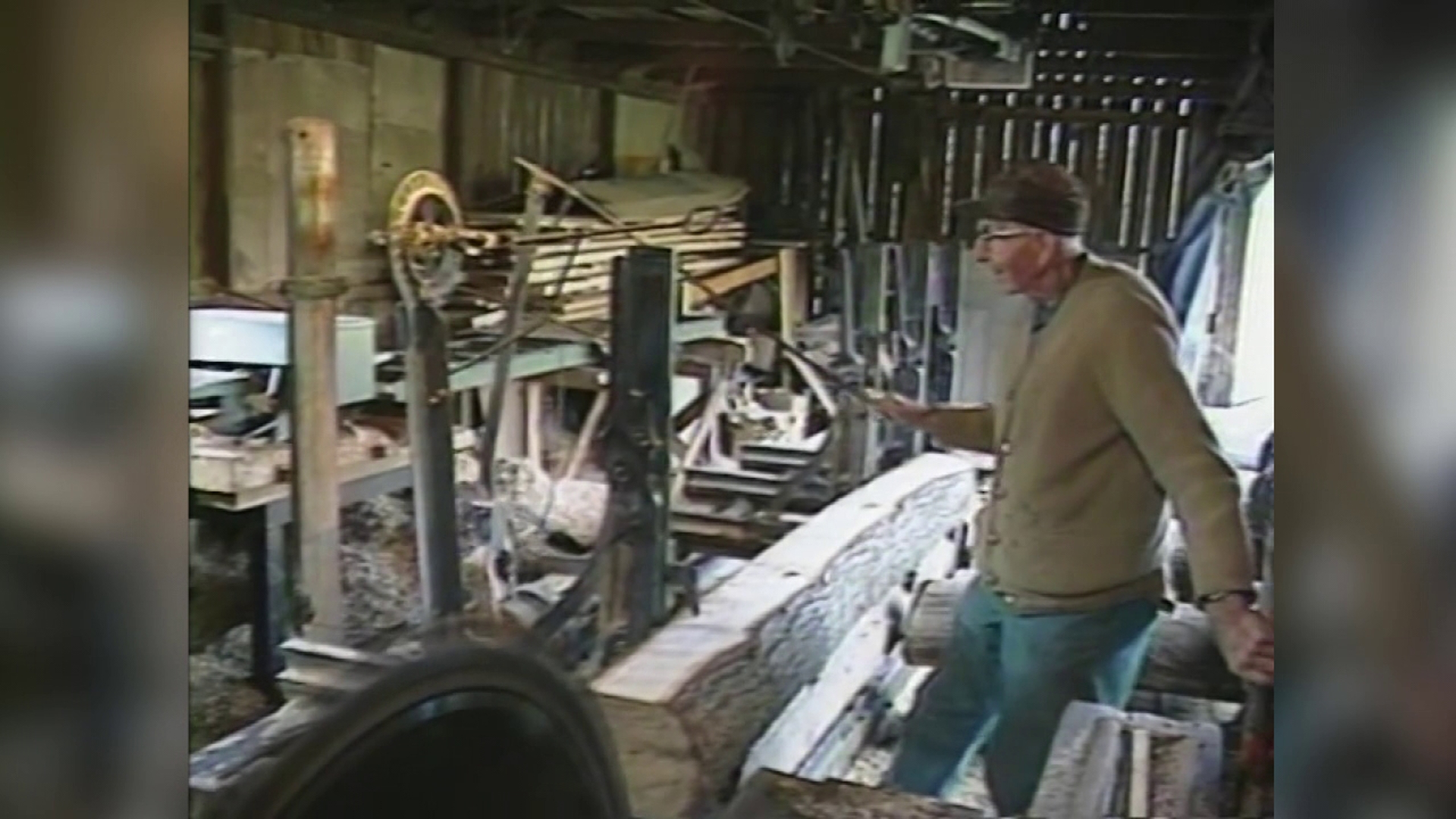 Sawmill's old-fashioned way of doing things : Back Down The ...