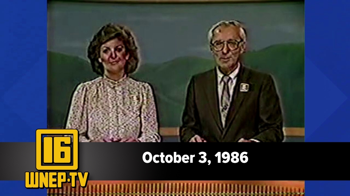 Newswatch 16 for October 3, 1986 | From the WNEP Archives | wnep.com
