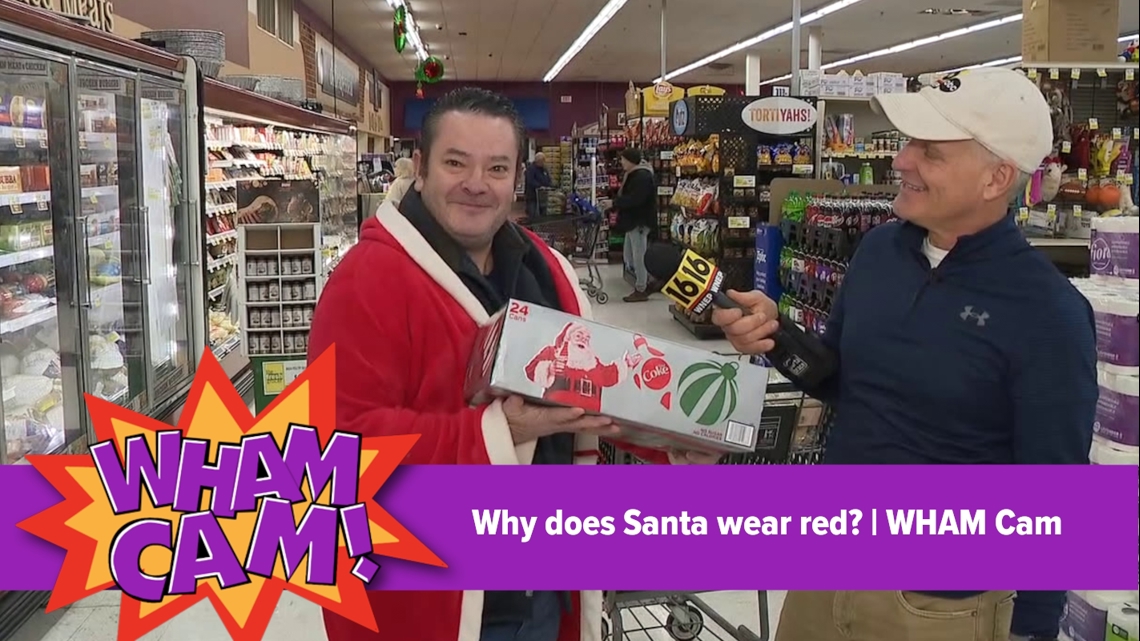 Why does Santa wear red? | WHAM Cam | wnep.com