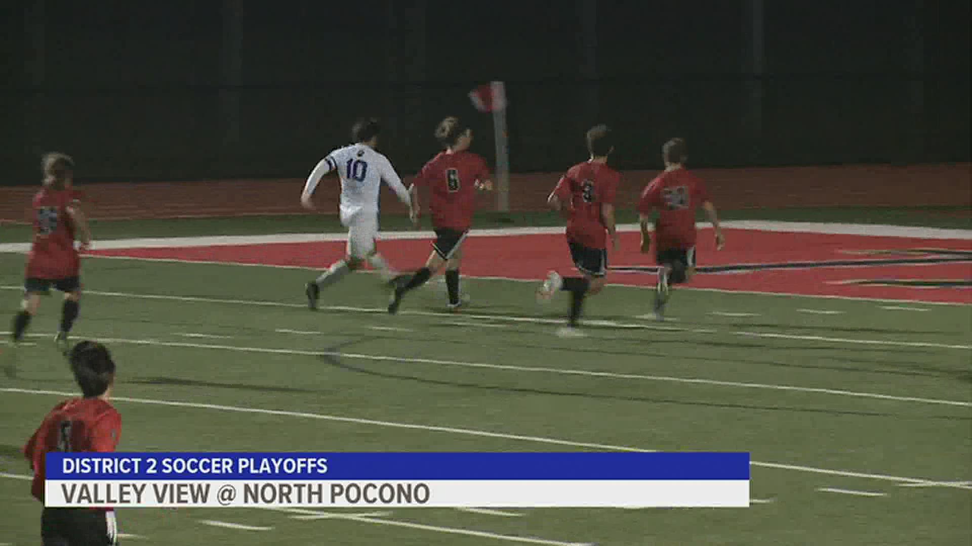 Valley View after a scoreless first half, roars past North Pocono 5-1 ...