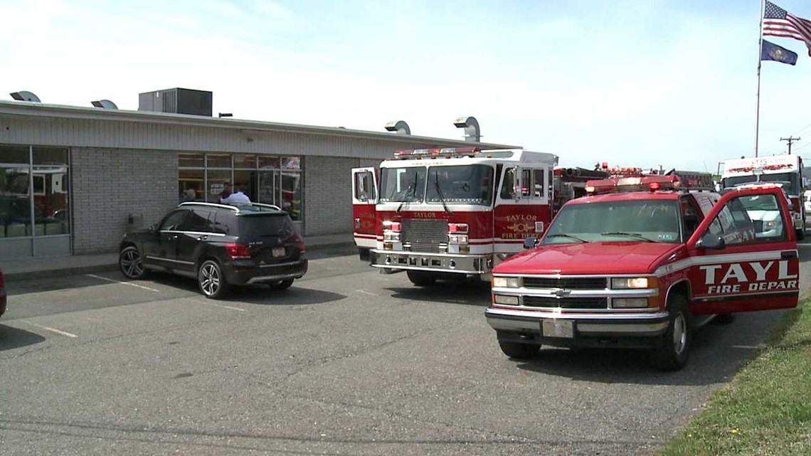 Fire At Taylor Businesses | wnep.com