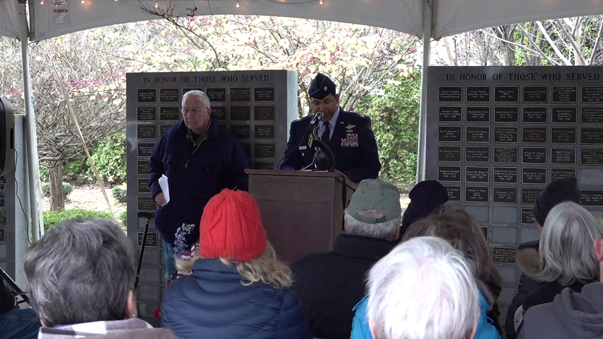 Honoring and remembering those who served and currently serving in ...