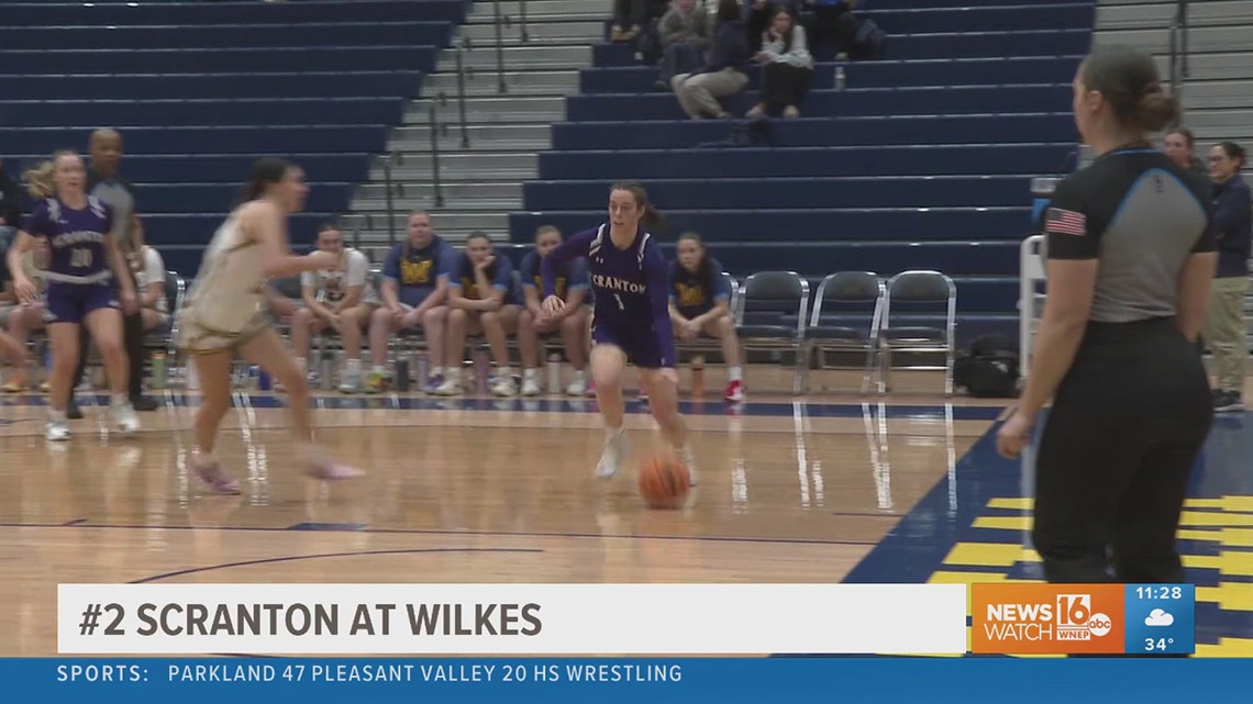 #2 University of Scranton Lady Royals Roll To The 80-28 Win Over Wilkes ...