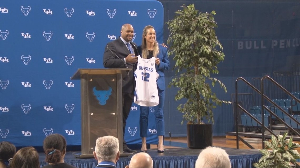 Buffalo Introduces Becky Burke as Women's Basketball Coach | wnep.com